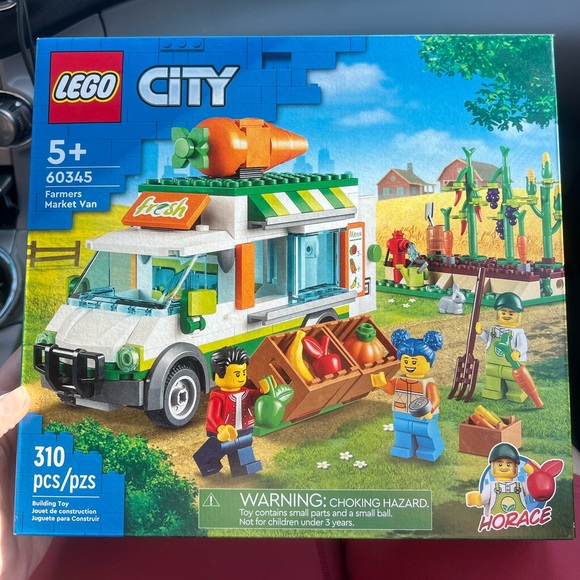 LA Pop Art | Toys | Brand New Lego City Farmers Market Van Legos ...
